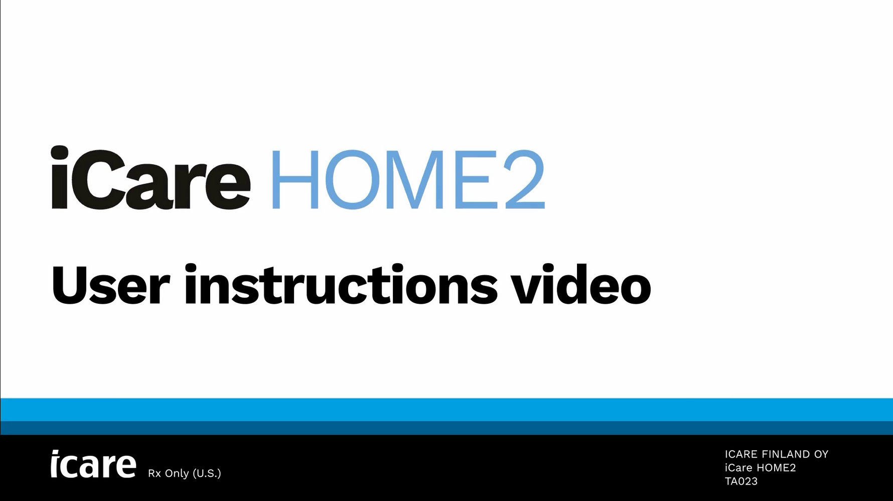 iCare HOME2 For Glaucoma – Xala Health